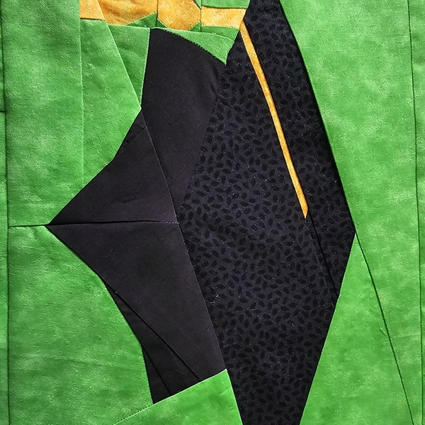 Mortarboard Quilt Block Pattern: Graduation Cap FPP (PDF Download) - Etsy