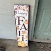 36in Fall Porch Sign Front Porch Fall Welcome Sign With Vintage Autumn ...