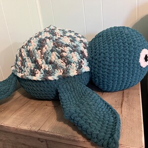 Crochet Jumbo Turtle human Size Pattern PDF Download Extra Large ...