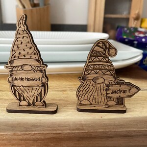 Christmas Personalised Gonk Decorations Place Names - Etsy UK