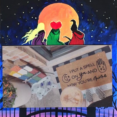 Hocus Pocus Doormat I Put a Spell on You and Now Youre Mine - Etsy