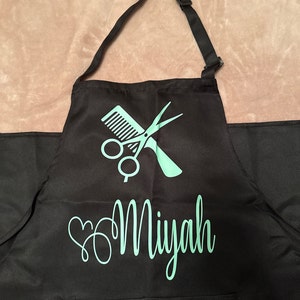 Custom Hair Stylist Apron. Hair Stylist Apron. Hair Stylist Gift ...