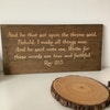 Bible Verse Wall Art Wood Sign Custom Christian Wall Art Scripture ...