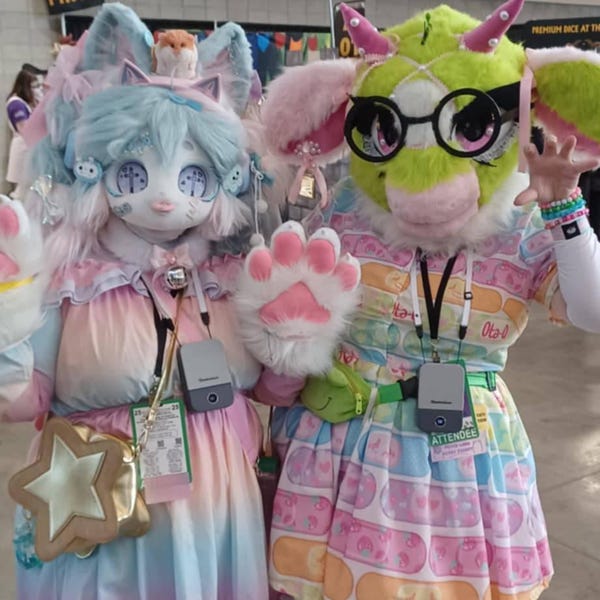 20 Colors! Fursuit Claws, Furry Nails, Handmade Colorful Furry Animal ...