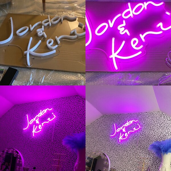 Custom Neon Sign for Home LED Neon Sign, Custom Made, Neon Sign Custom ...