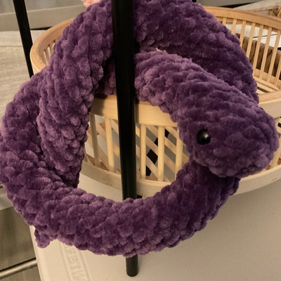 NO SEW Snake Crochet Amigurumi Pattern, Serpent, Rattle Snake, Adder ...