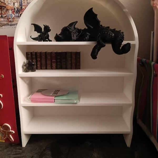 3D Printed Miniature Bookshelf - Miniature Book End - Book Nook Decor ...