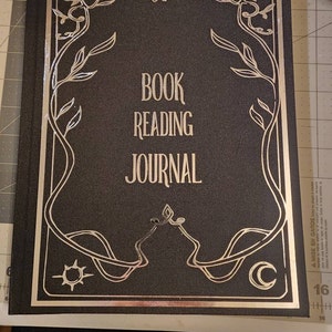 Bookbinding Cover SVG Cut File - Vintage Book Front Cover Design Files ...