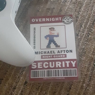 MIB Men in Black ID Badge Biometric - Etsy