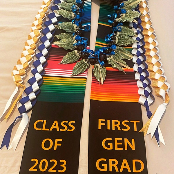 Men's Kente Kinte Class of 2024 Graduation Stole Stoll - Etsy