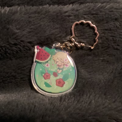 OMORI Charms OMORI Keychains Beach Set Aubrey Charm, Kel Charm, Hero ...