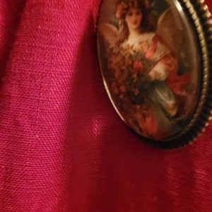 Mourning Brooch, Memento Mori Pin, Victorian / Edwardian Inspired ...