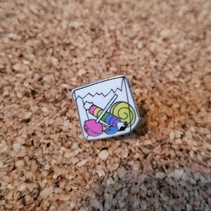 10p Mix up Enamel Pin Badge Bag of Sweets Lapel Pin Tie Pin - Etsy UK