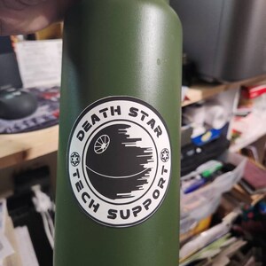 Star Wars Death Star Tech Support | SVG PNG | Silhouette Cricut Cutting ...