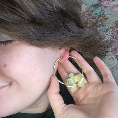 10 Gauge Ear Weights Blue Quartz Tunnel Hangers - Etsy