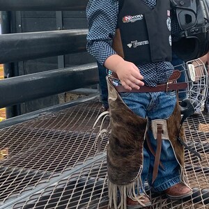 Custom Made Batwing Leather Chaps/new/r Bar K | Etsy