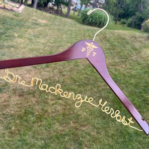 Doctor Coat Hanger, Caduceus Decal Hanger, Medical Gifts for Women ...