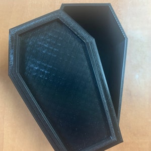 3D Printed Coffin Desk Pen Holder - Etsy