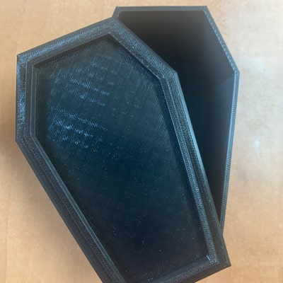 3D Printed Coffin Desk Pen Holder - Etsy