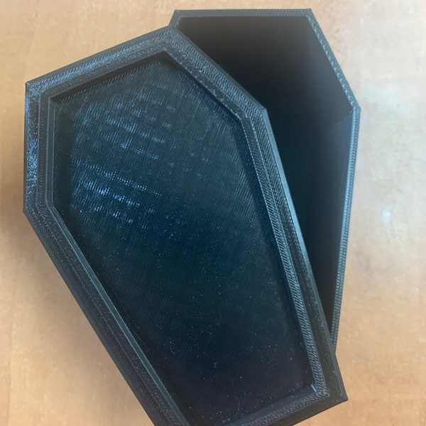 3D Printed Coffin Desk Pen Holder - Etsy