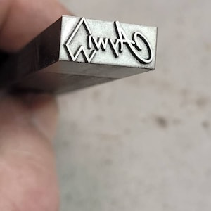 Custom Metal Stamps Custom Logo Stamp Custom Steel Punches Jewelry ...