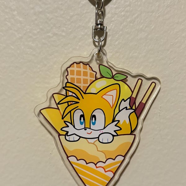 Sonic Crepes Keychains - Etsy