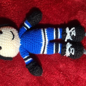 CROCHET PATTERN: Hockey Player Amigurumi Crochet Pattern - Etsy