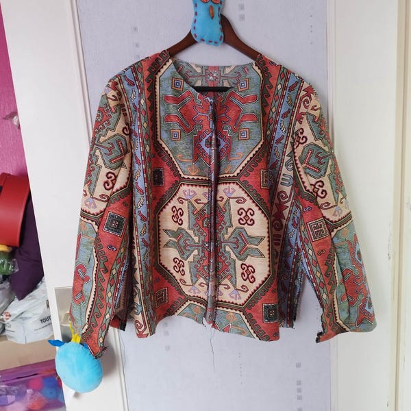 Lucy Cropped Jacket Sewing Pattern, Tweed Jacket,tweed Crop Jacket ...