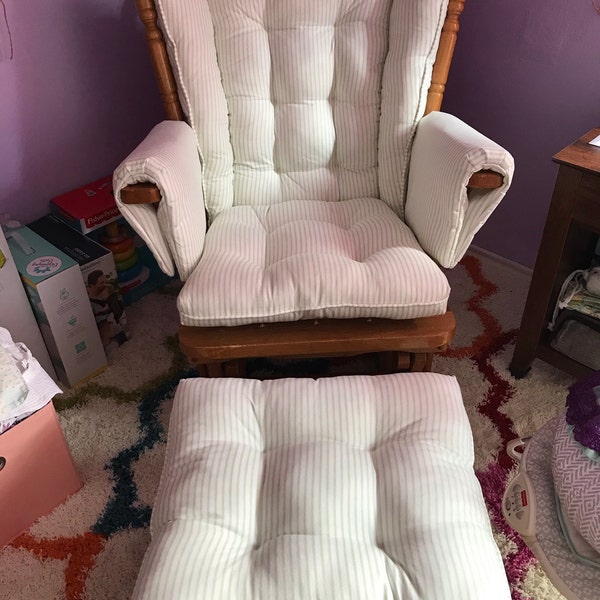 Wingback Rocker Replacement Cushions / Canadian Rocker Cushions ...
