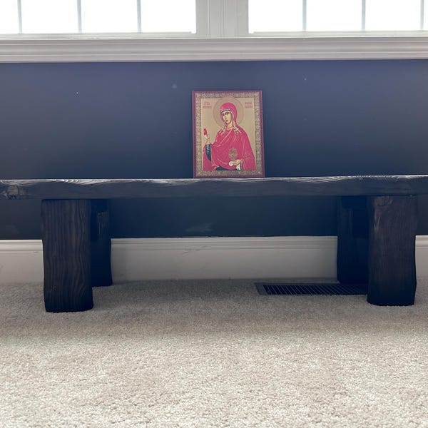 Bathroom Sink Vanity Makeup Table Handmade Rustic Wood Reclaimed Wood ...