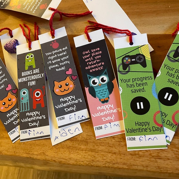 4 Printable Coloring Bookmarks for Kids- INSTANT DOWNLOAD | Color Your ...