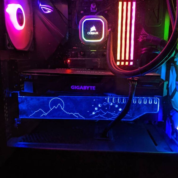 12v4pin RGB Graphics Card Holder Support Bracket Support Customized ...