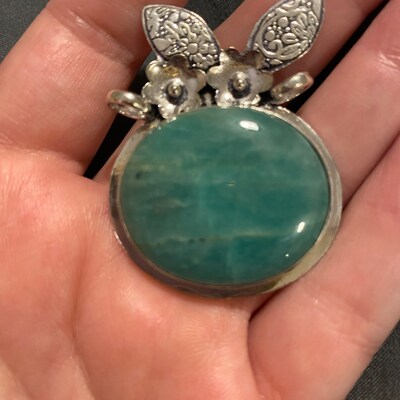 Amethyst Pendant 925 Sterling Silver Pendant Amethyst Gemstone Pendant ...