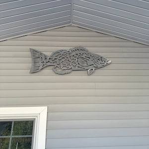 Marlin Chasing Flying Fish Metal Wall Art Metal Fish Art Home - Etsy