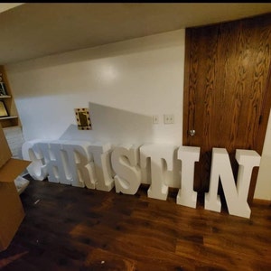 Big Styrofoam Letters Characters - Etsy