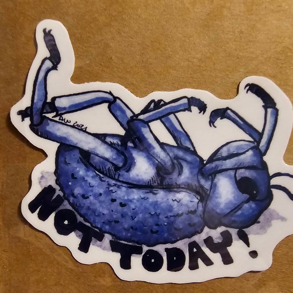 Isopod Bookmark - Block Print, Each One is Unique! - Etsy