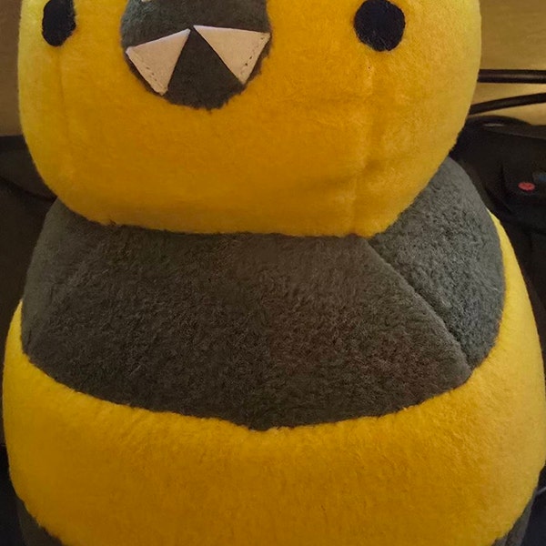 Rivulet Plushie, Blue Slugcat Plush, Handmade Stuffed Animal, 11.8 In ...