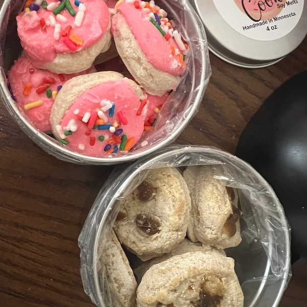 Frosted Mini Cookie Wax Melts - Irresistible Aroma of Freshly Baked ...