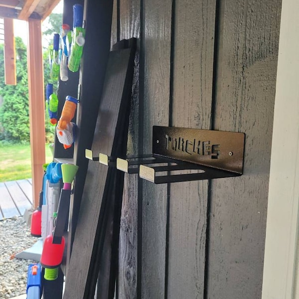 Torch Storage Shelf for Tiki Torch, Party Torch, Yard Torch - Etsy