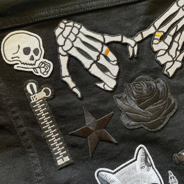 No Rain, No Flowers Embroidered Patch Unconstructed 6 Panel Hat Flat ...