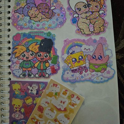 Cherub Angel Stickers Kewpie Stickers Dreaming Kewpie Angel Stickers ...