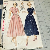 Vintage Ca. 1950 Mccall 8006 Womens Skirt Sewing Pattern-waist 28cut ...