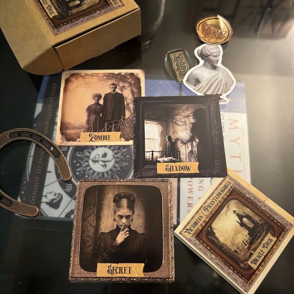 Tricks and Treats Halloween Oracle Deck, Vintage Halloween Divination ...