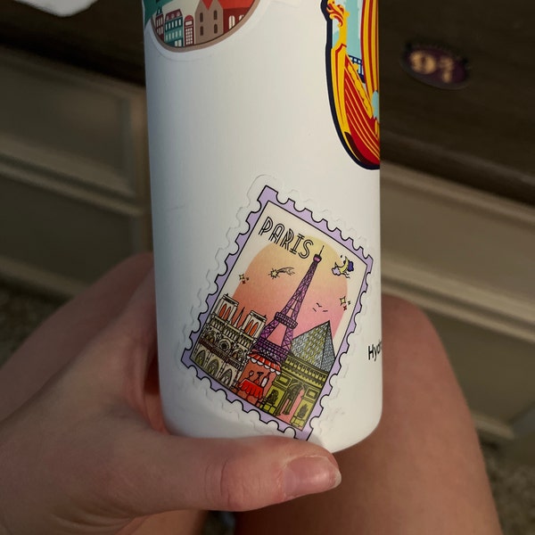 Tokyo Skyline Sticker, Japan Sticker, City & Travel Stickers, Asian ...