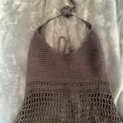 Crochet Mesh Tank Top Pattern - Etsy