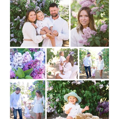 INSTANT DOWNLOAD 5x7 and 8x10 Group Composite, Memory Mate, Photoshop ...