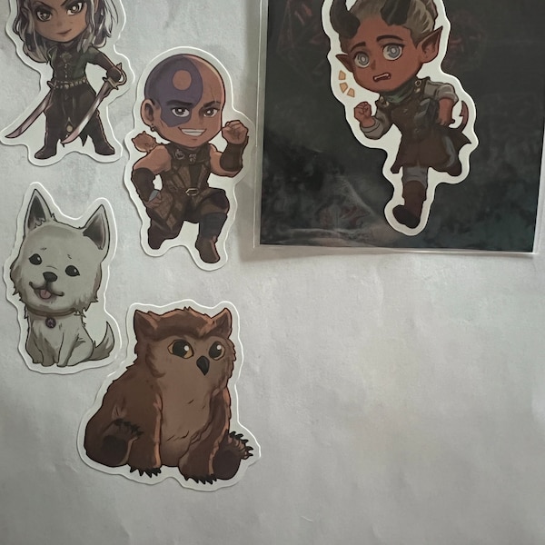 INSTOCK Fanmade BG3 VOL 2 Sticker Pack! - Etsy