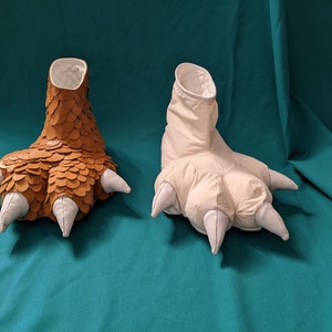 Pattern and Tutorial: Fursuit Plantigrade Footpaws - Etsy