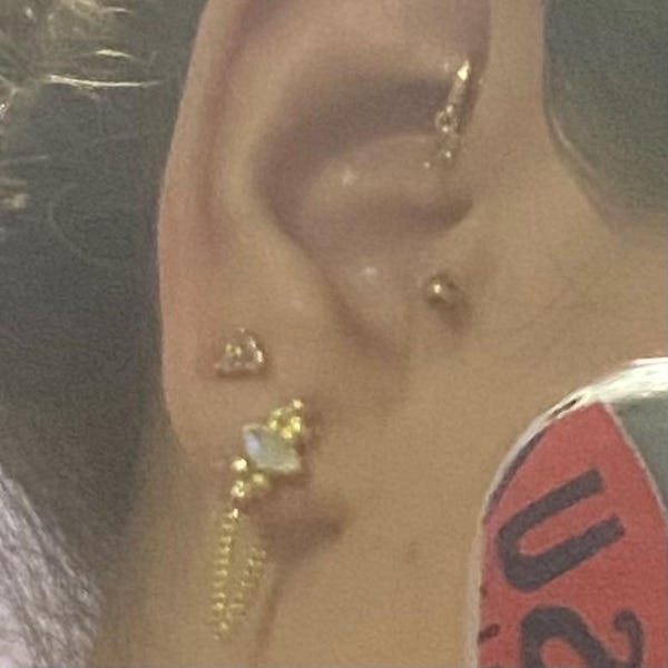 Cosmic Lover 14K Gold Bangle, Womens Gold Bangle With Moon and Suns ...