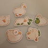 Duck Friends Sticker Pack | Duck Sticker | Matte Stickers | Laptop ...